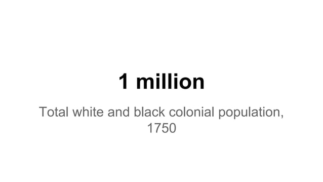 Colonial demographics | PPT