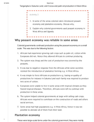 Colonial economy (2) | PDF