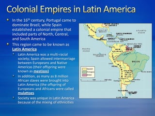 Colonial empires and the american revolution | PPTX
