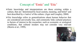 Colonial ethnography | PPT