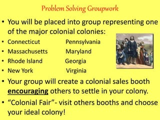 Colonial fair ppt | PPTX