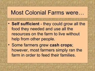 Colonial+Farms | PPT
