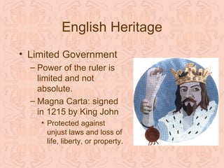 Colonial government | PPT | Law