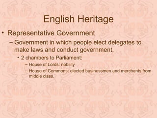 Colonial government | PPT | Law