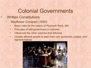Colonial government | PPT | Law