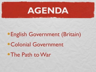 Colonial government | PPT