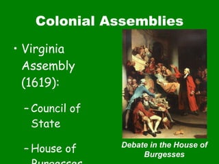 Colonial Assemblies