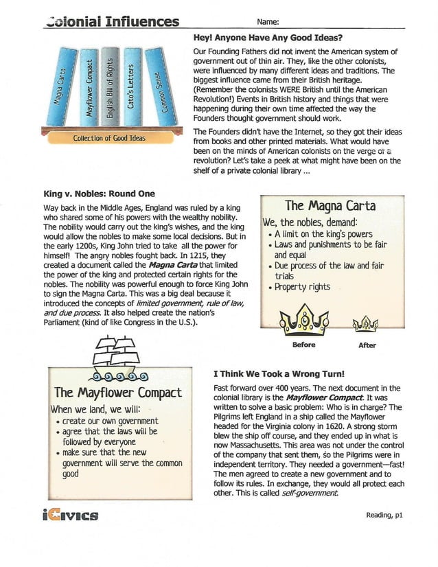 Colonial influences reading | PDF