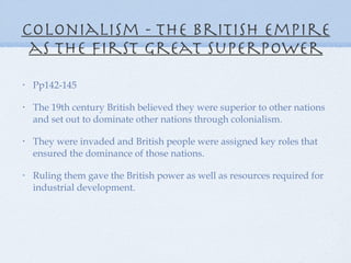 Colonialism | PPT