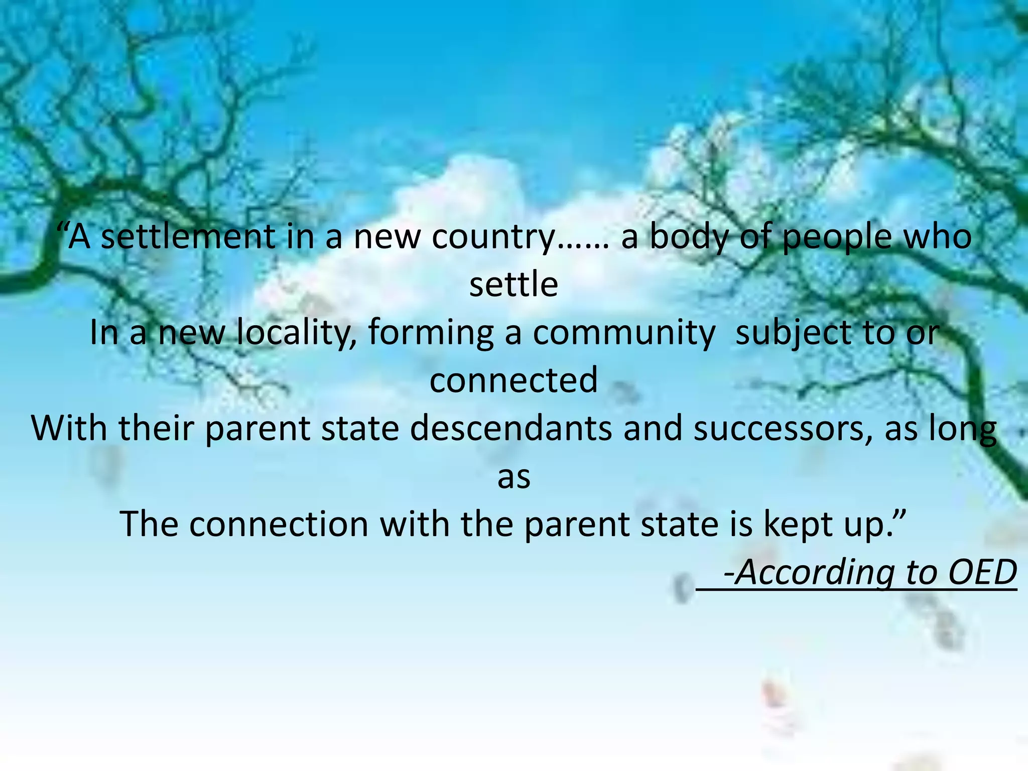 A background reading from: Ania Loomba's Colonialism & Post colonialism ...