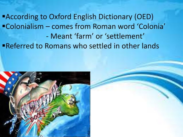 A background reading from: Ania Loomba's Colonialism & Post colonialism ...