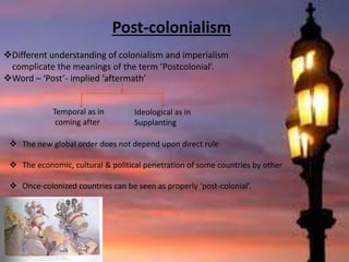 A background reading from: Ania Loomba's Colonialism & Post colonialism ...