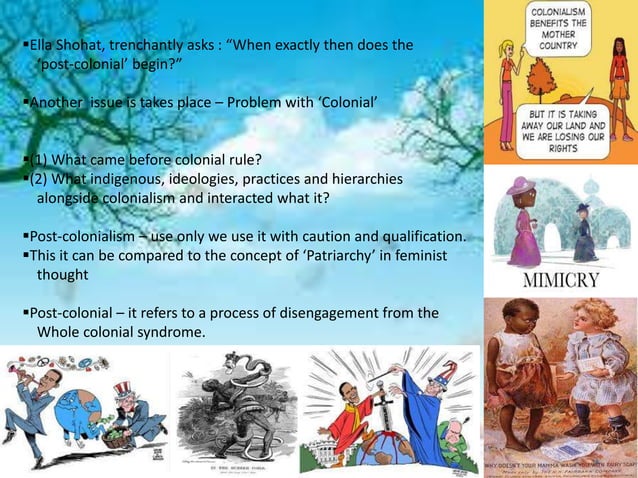 A background reading from: Ania Loomba's Colonialism & Post colonialism ...