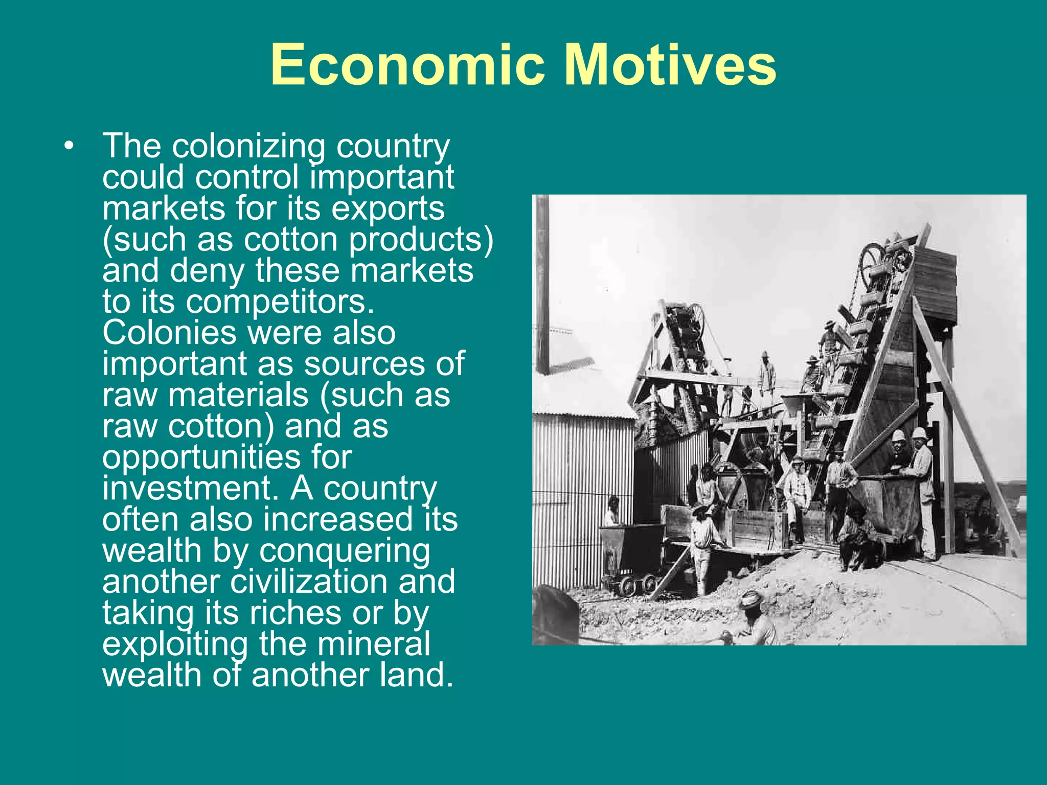 Colonialism and colonies | PPT