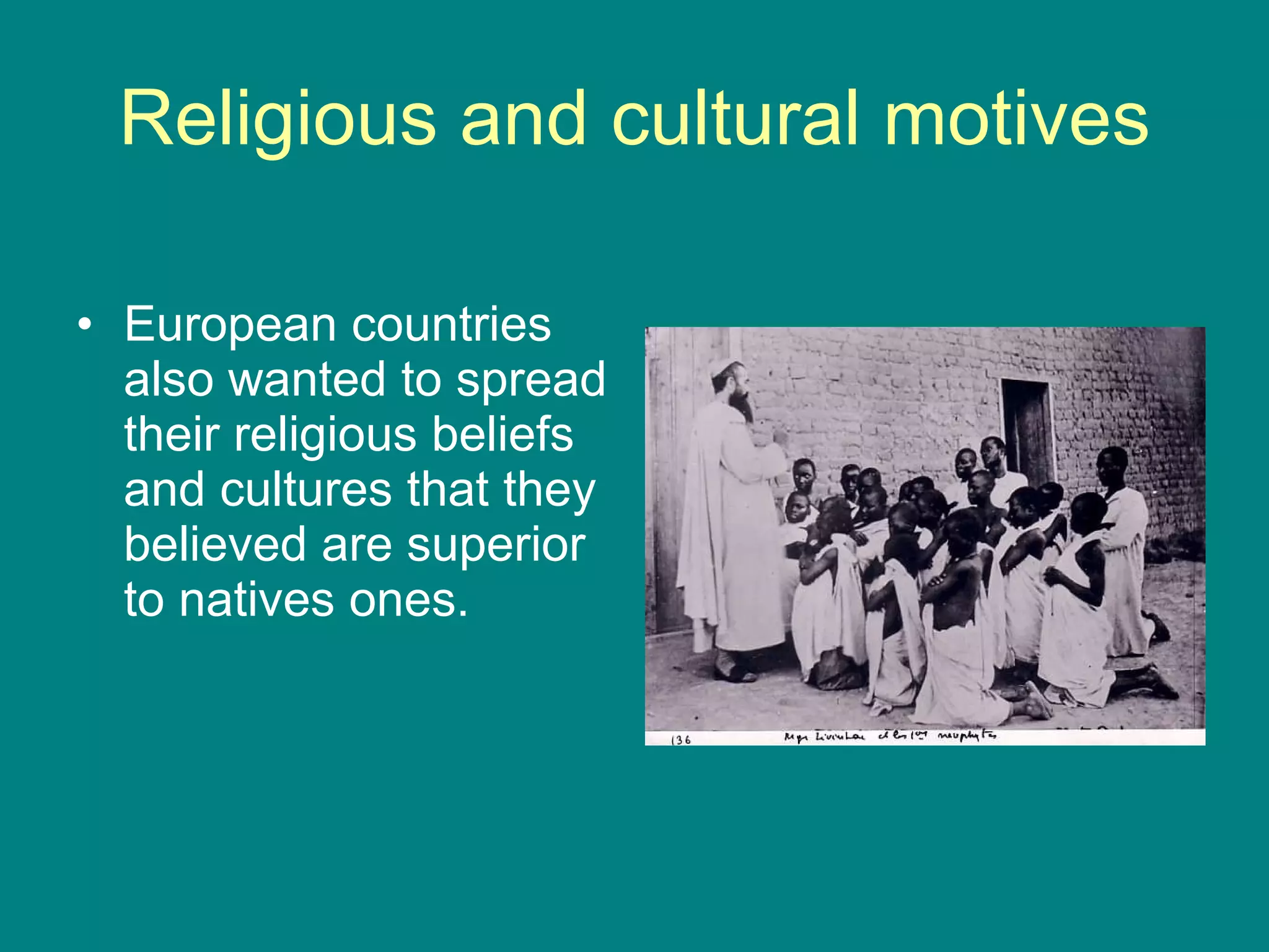 Colonialism and colonies | PPT
