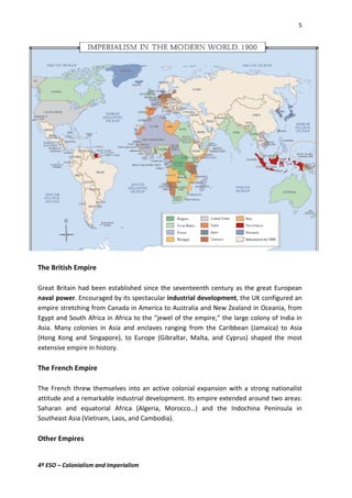 Colonialism and imperialism | PDF