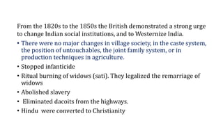 Colonialism and underdevelopment of indian economy | PPTX