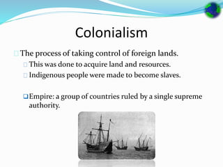Colonialism in Belize | PPTX