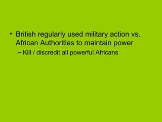 Colonialism in Zimbabwe | PPT