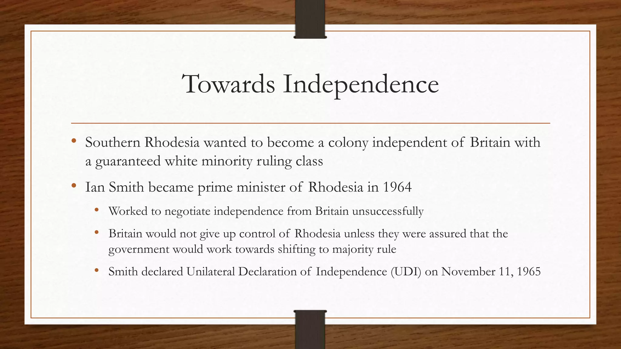 Colonialism in Zimbabwe | PPTX