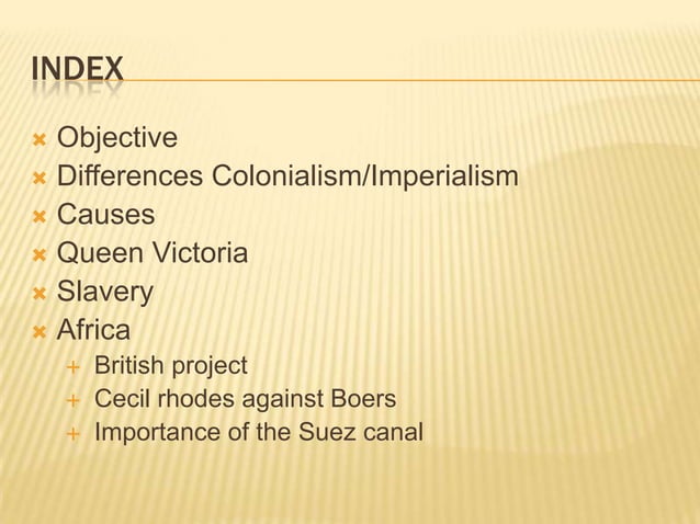 Colonialism nd imperialism | PPT