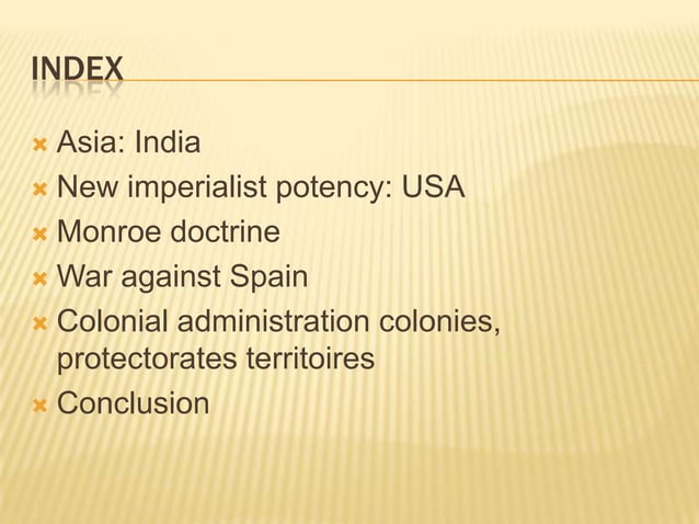 Colonialism nd imperialism | PPT