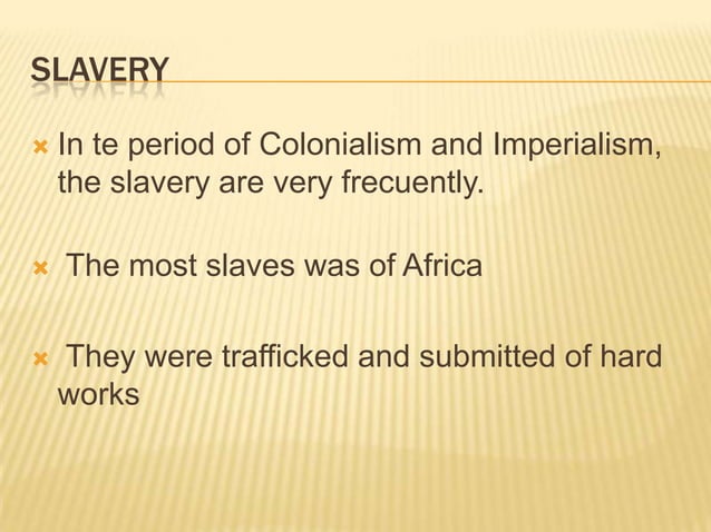 Colonialism nd imperialism | PPT