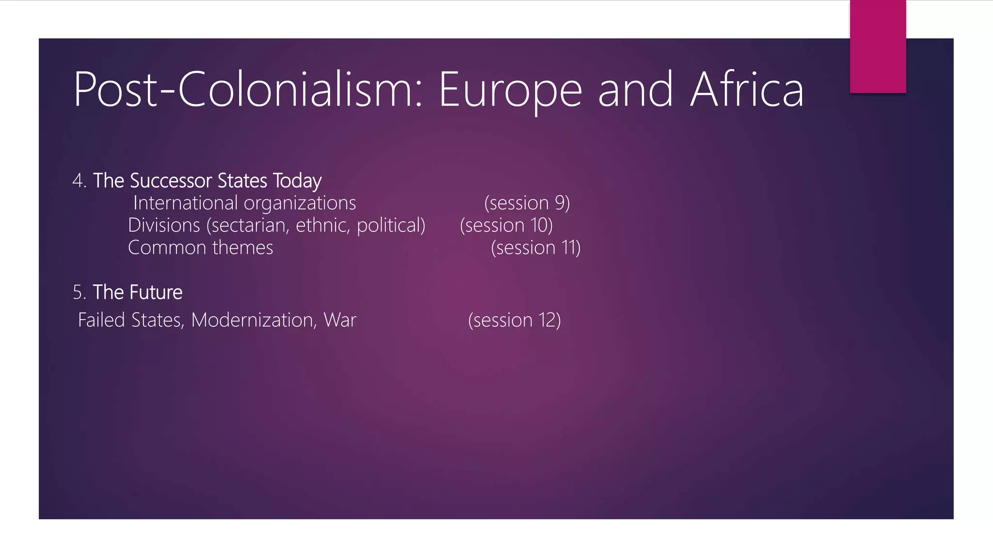 Colonialism & Orientalism | PPSX