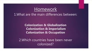 Colonialism & Orientalism | PPSX