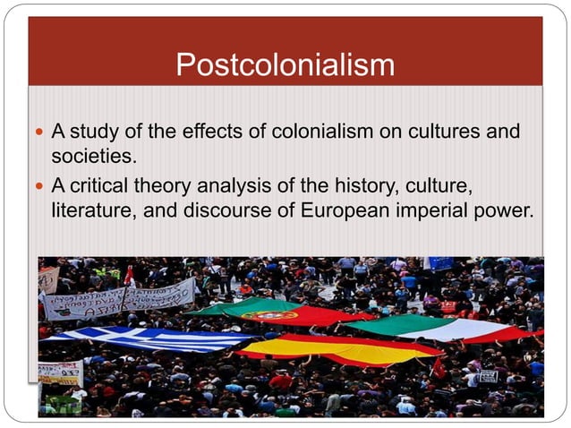 Colonialism & postcolonialism | PPT