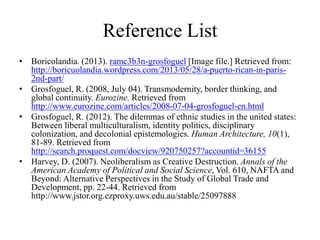 Coloniality of power and power matrix | PPTX