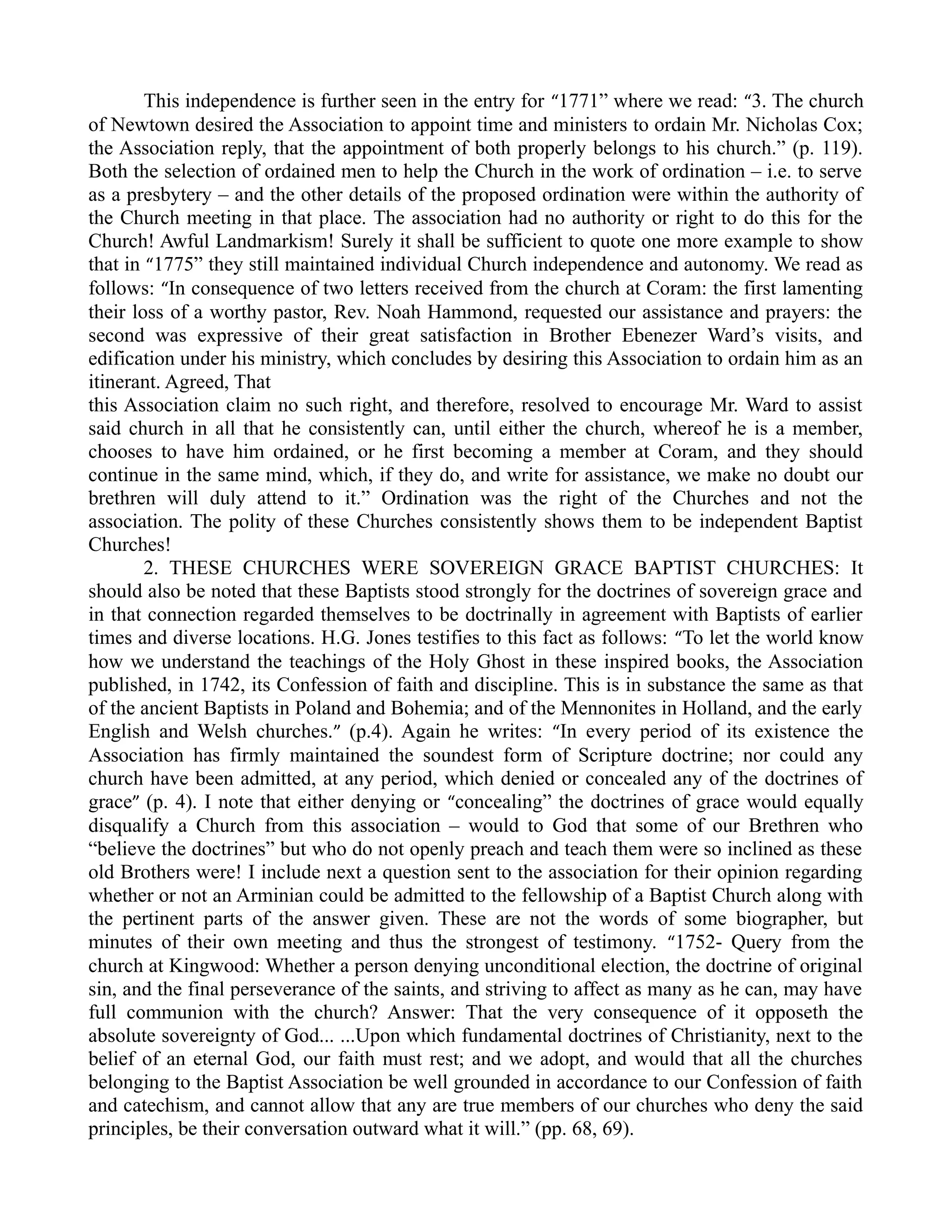 Colonial landmarkism | DOC