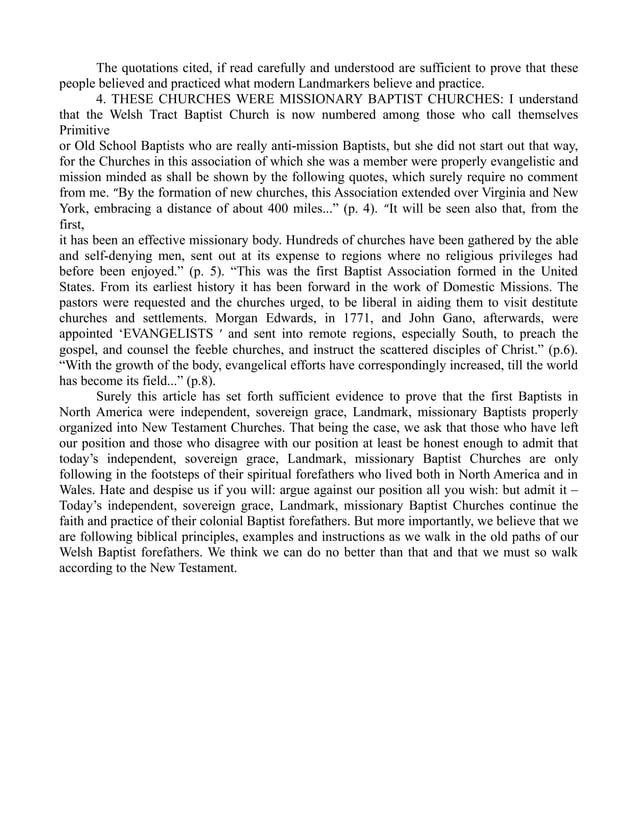 Colonial landmarkism | DOC