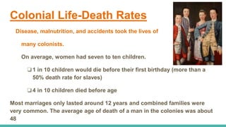 Colonial LIfe-Medicine and Education | PPTX | Primary Education | Education