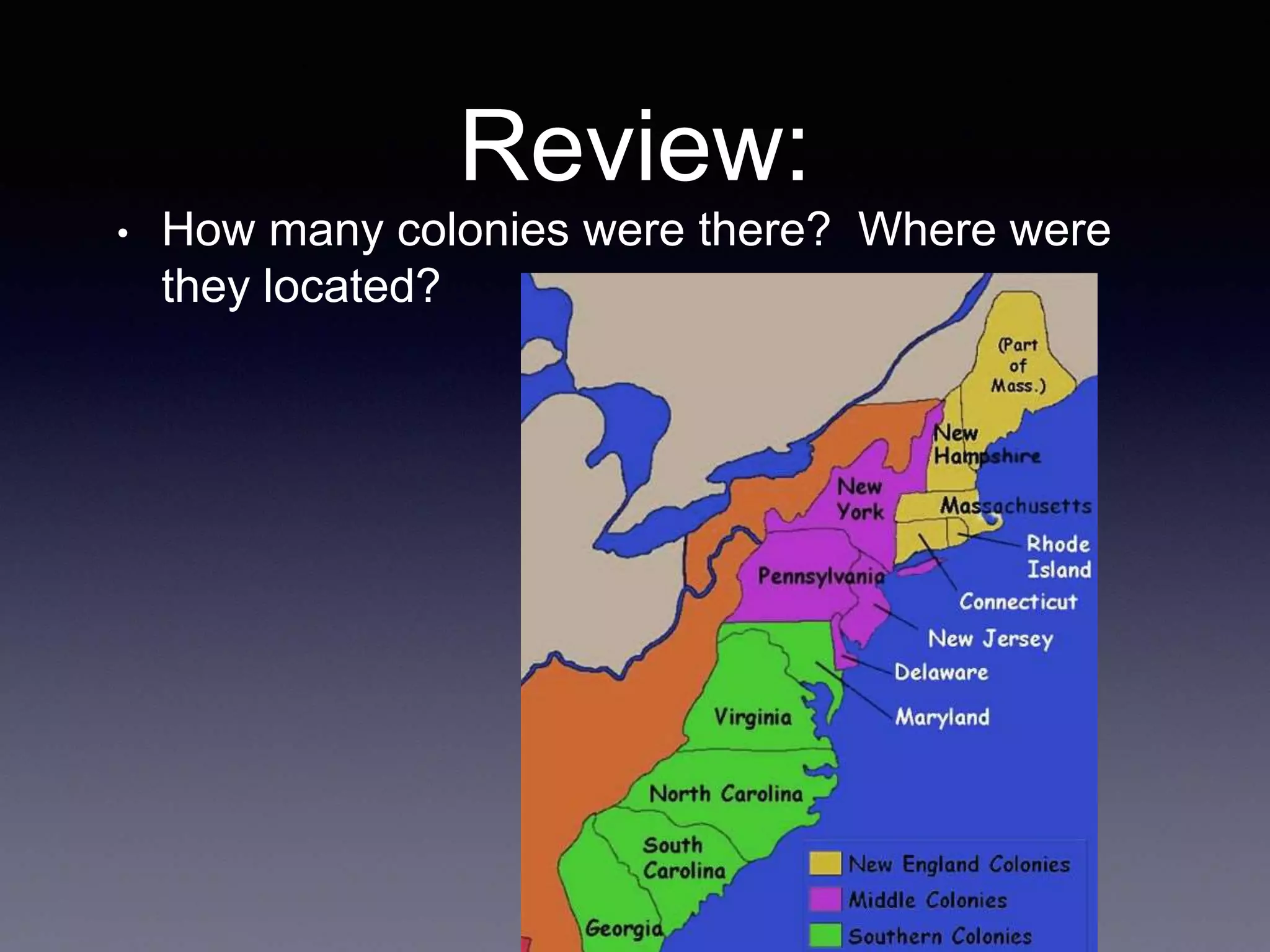Colonial life overview | PPTX