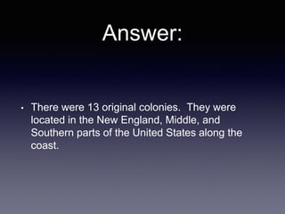 Colonial life overview | PPTX