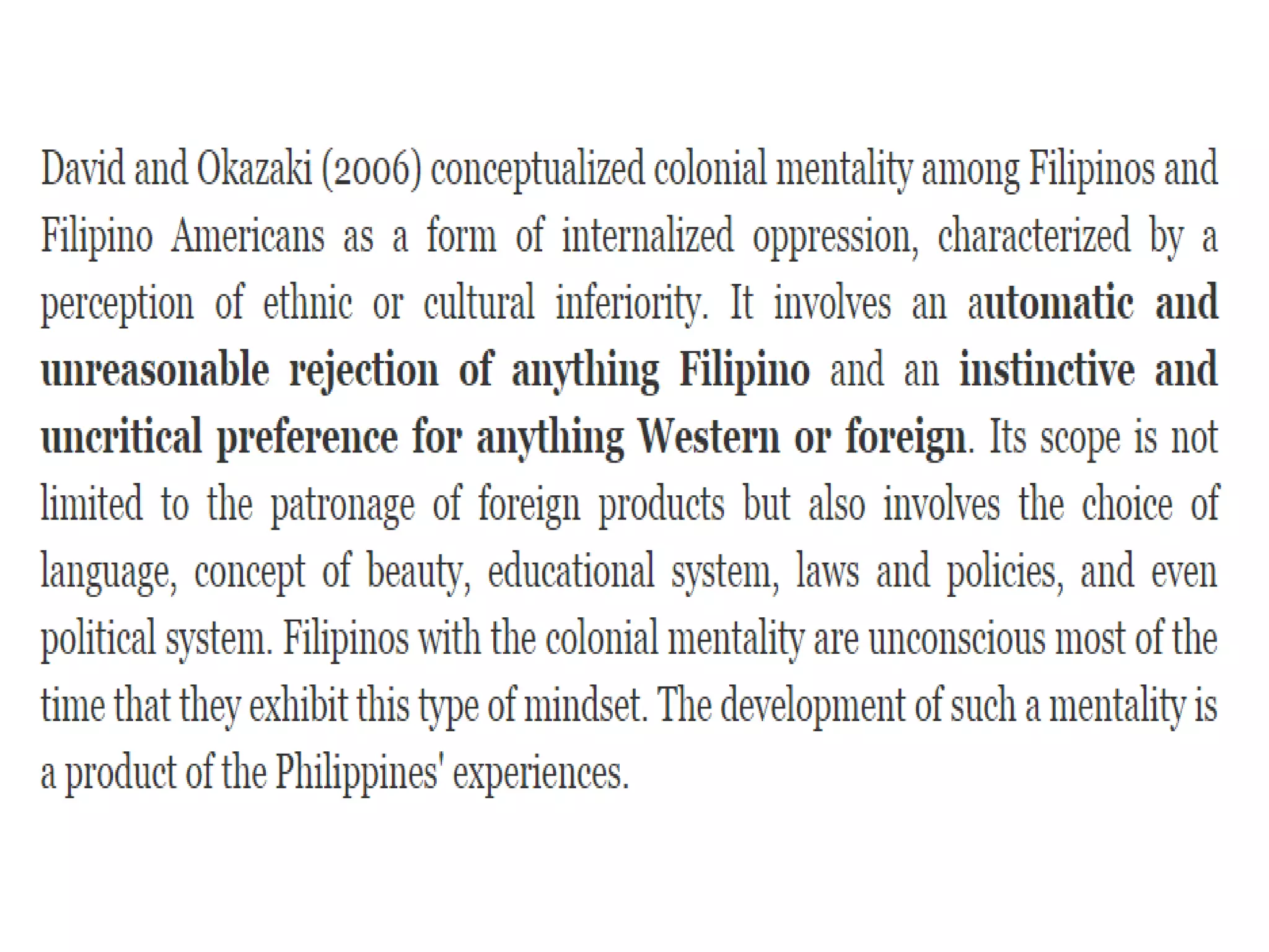 Colonial mentality | PPTX