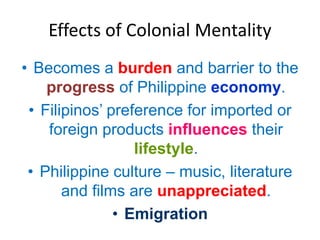Colonial mentality | PPTX