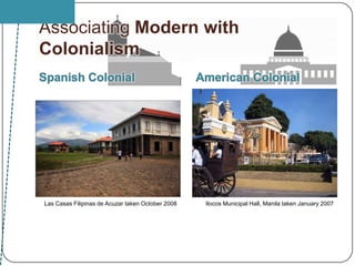 Colonial mentality in filipino spaces | PPTX