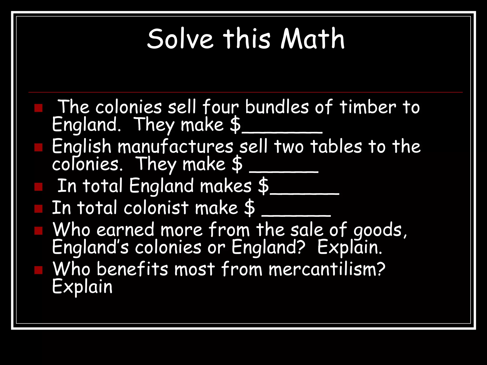 Colonial Mercantilism.ppt