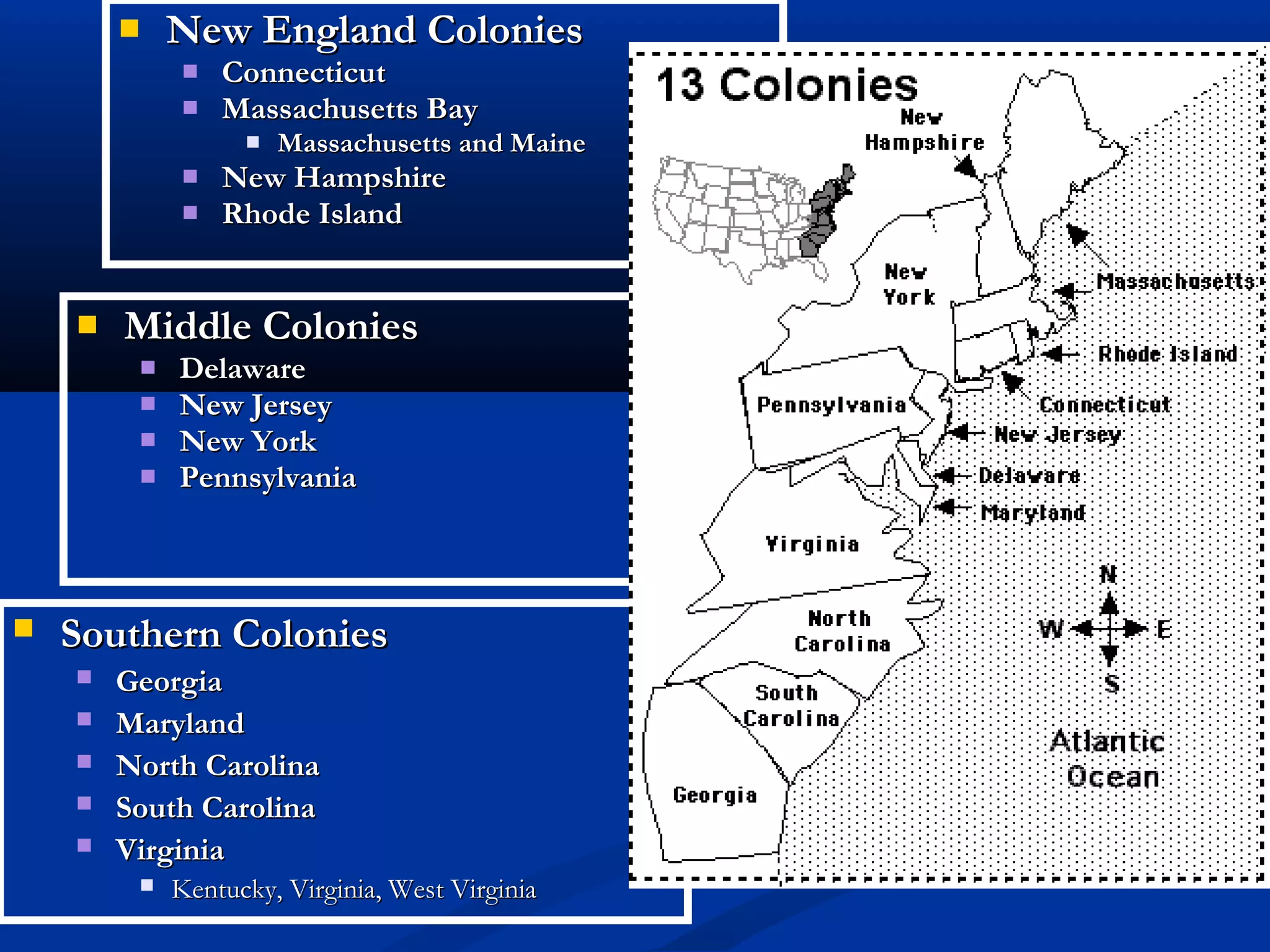 Colonial north america_ch3 | PPT