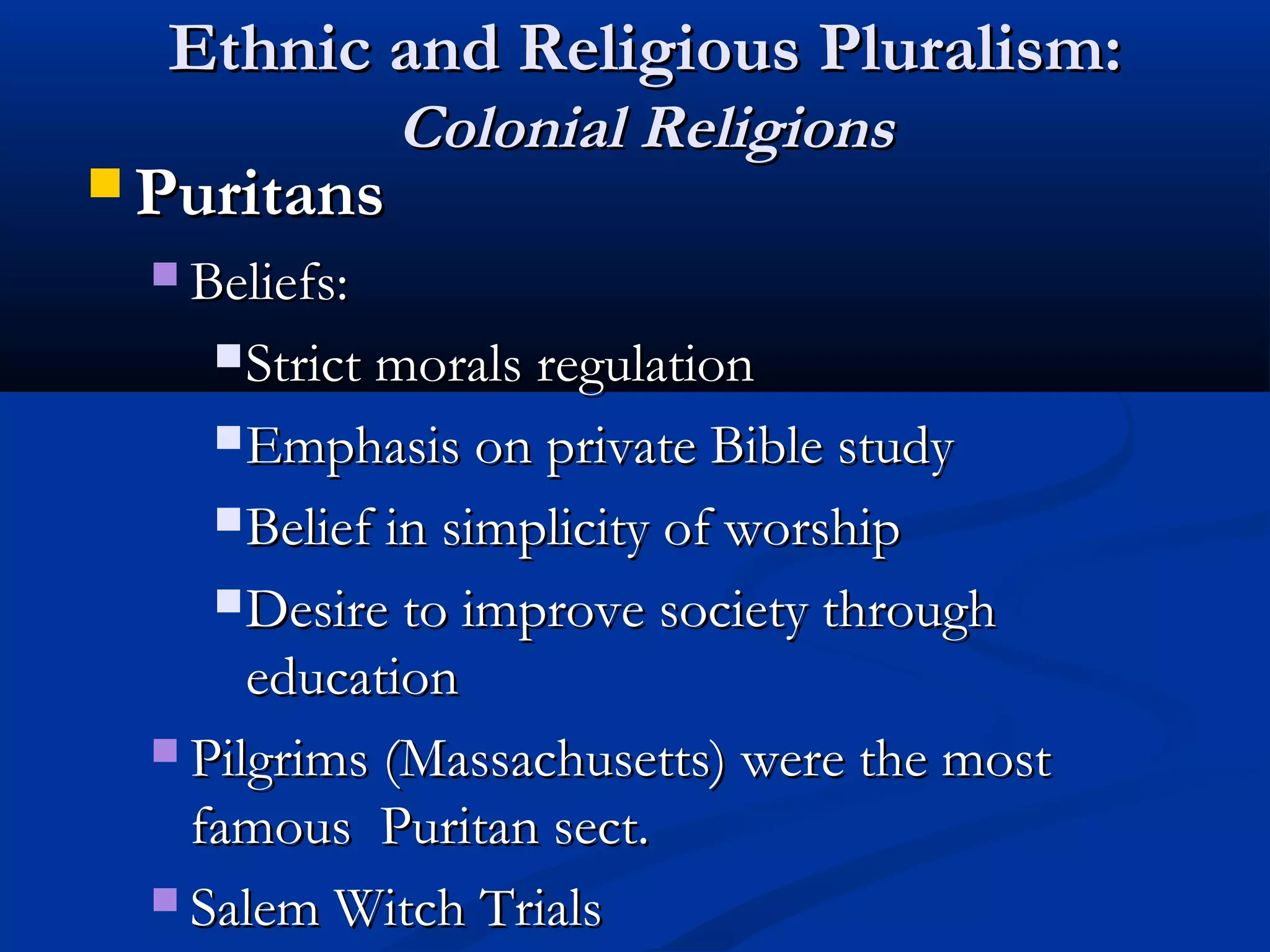 Colonial north america_ch3 | PPT