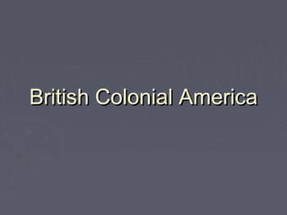 Colonial period | PPT