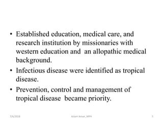Colonial Public Health | PPT