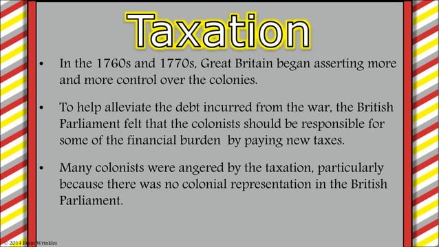 Colonial taxation | PPT
