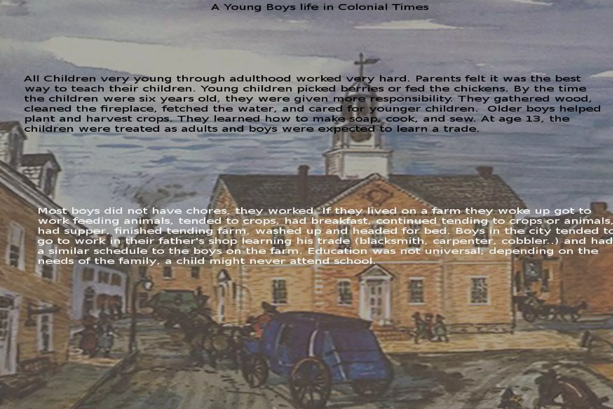 Colonial times powerpoint | PPT