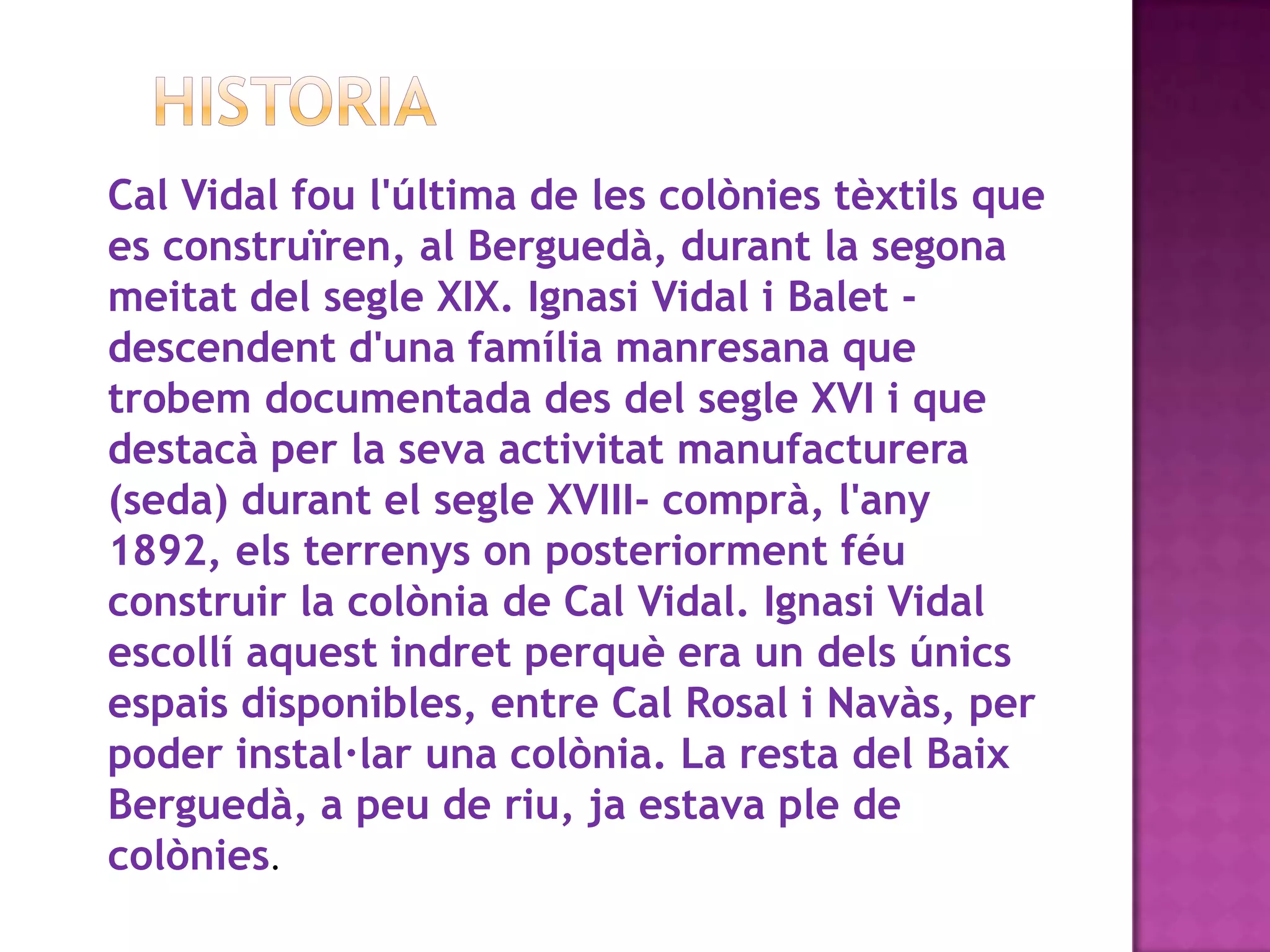 Colonia vidal | PPTX