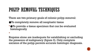 Polyps colonic Endoscopic finding power point.pptx