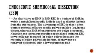 Polyps colonic Endoscopic finding power point.pptx