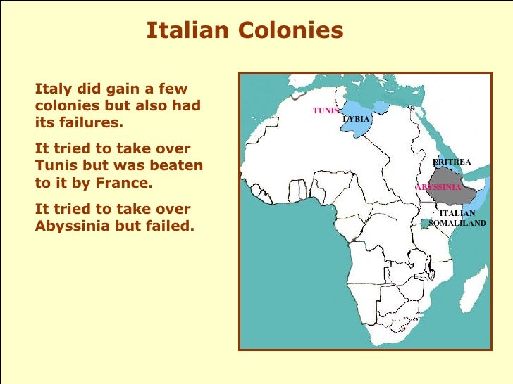 Colonies